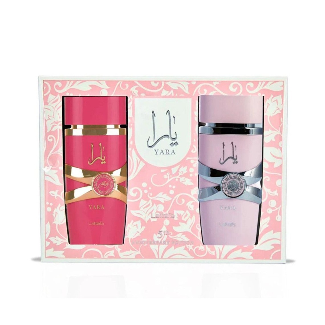 Lattafa Cofanetto Eau de Parfum Yara Candy 100ml e Yara Rosa 100ml